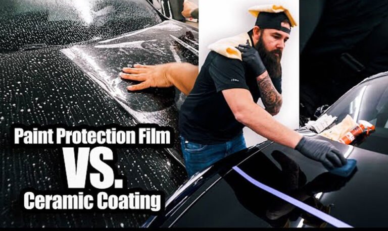 The difference between paint protection film and ceramic coatings ...